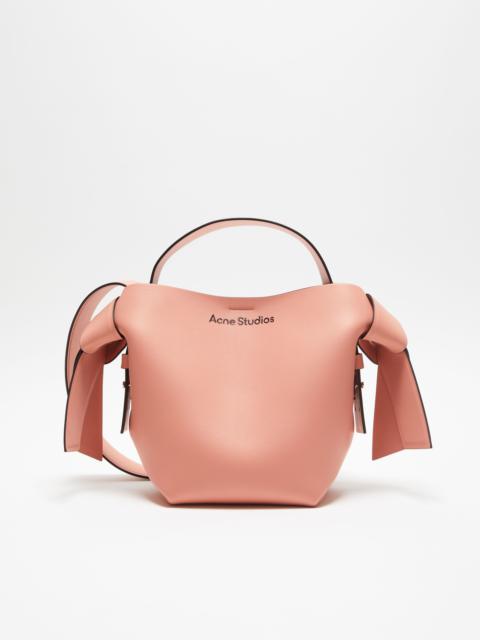 Acne Studios Musubi mini shoulder bag - Salmon pink | REVERSIBLE