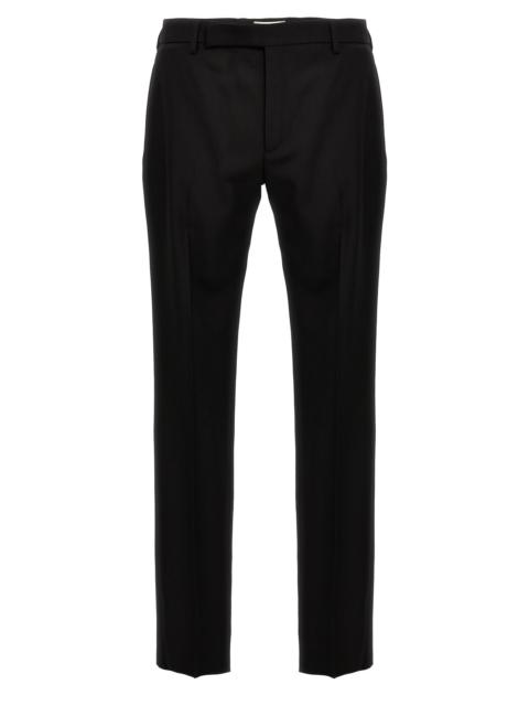 SAINT LAURENT Iconic Le Smoking Pants Black | REVERSIBLE