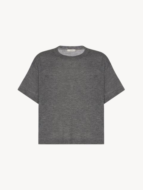 The Row Nico Top in Cashmere and Silk | REVERSIBLE
