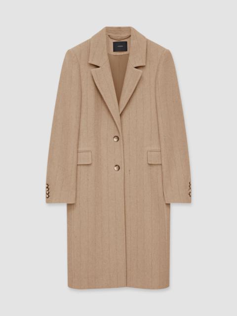 JOSEPH Shadow Pinstripe Chalet Coat | REVERSIBLE