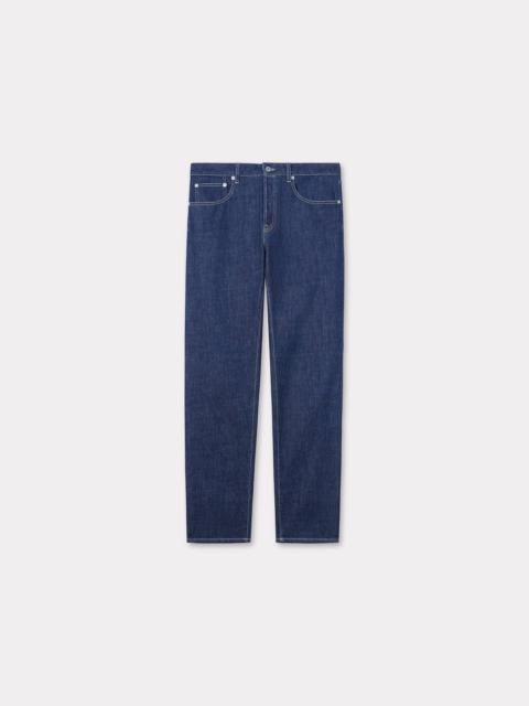 KENZO BARA slim stretch jeans in japanese denim | REVERSIBLE