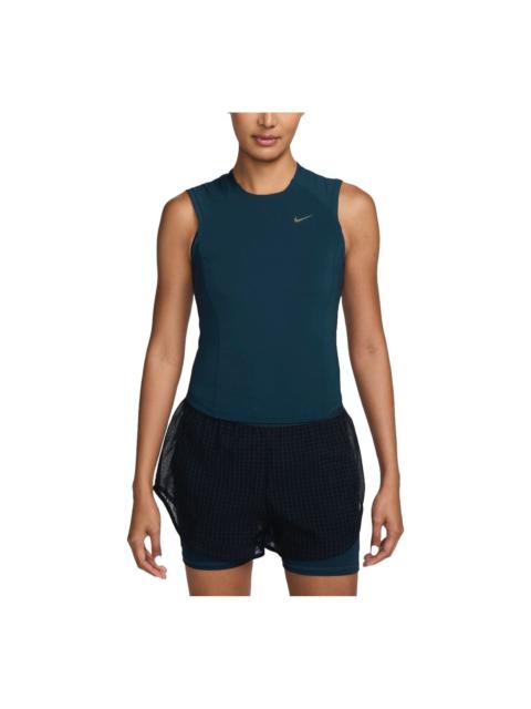 Nike (WMNS) Nike Dri-FIT Running Division Tank Asia Sizing 'Armory Navy ...
