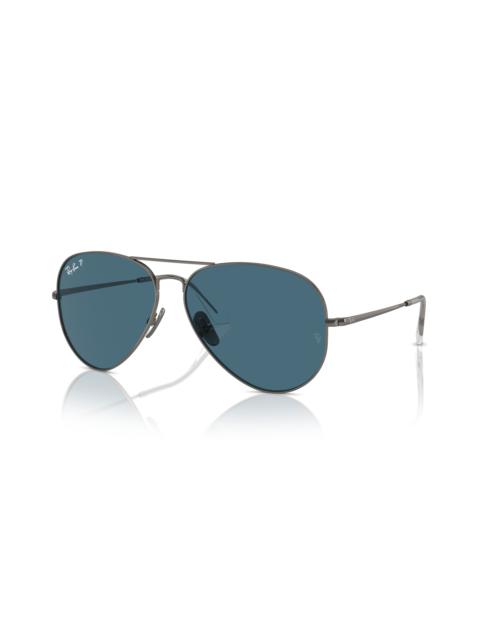 Ray-Ban RB8089 Aviator Titanium | REVERSIBLE