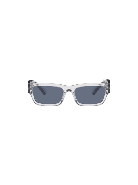 Prada Transparent Rectangular Sunglasses | REVERSIBLE