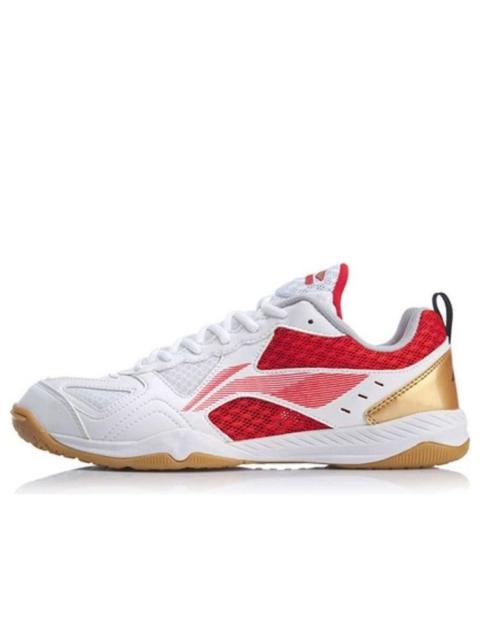 Li-Ning Li-Ning Ma Long Signature Table Tennis Shoes 'Red White ...