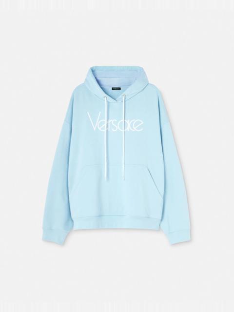 VERSACE 1978 Re-Edition Logo Hoodie | REVERSIBLE