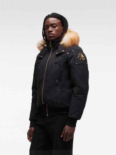 MOOSE KNUCKLES GOLD BALLISTIC BOMBER FUR | REVERSIBLE