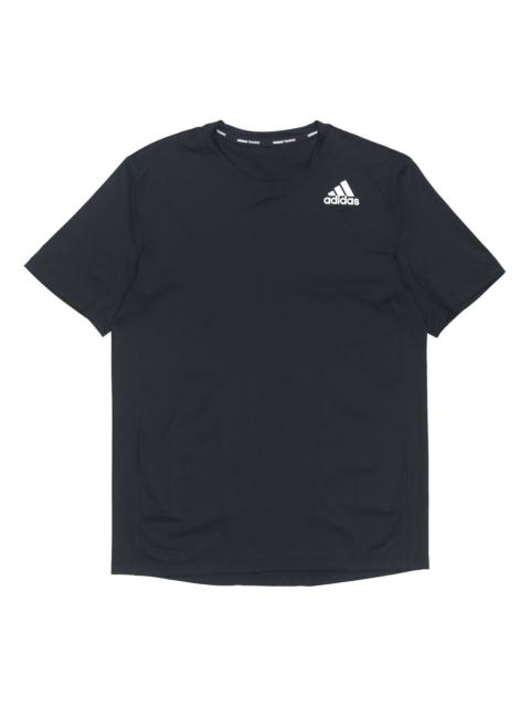adidas adidas TF Turf Ss Ftd Round Neck Sports Short Sleeve Black ...