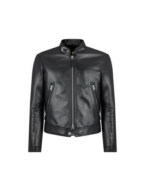 TOM FORD SHINY NAPPA PLONGE CAFE BIKER | REVERSIBLE