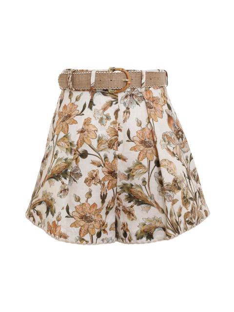 Zimmermann CHINTZ TUCK SHORT | REVERSIBLE