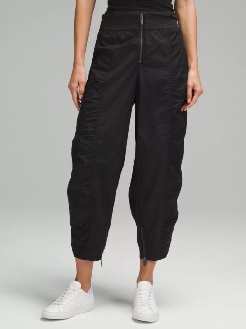 lululemon Front-Zip Mid-Rise Ruched Crop | REVERSIBLE