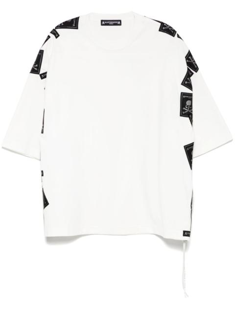 MASTERMIND WORLD logo-patch T-shirt | REVERSIBLE