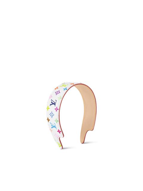 Louis Vuitton LV x TM Monogram Multicolor LV Outline Headband | REVERSIBLE
