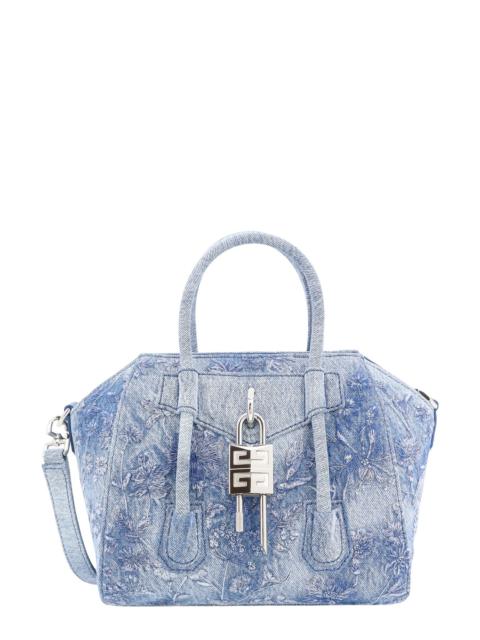Givenchy Denim handbag with metal 4G padlock | REVERSIBLE