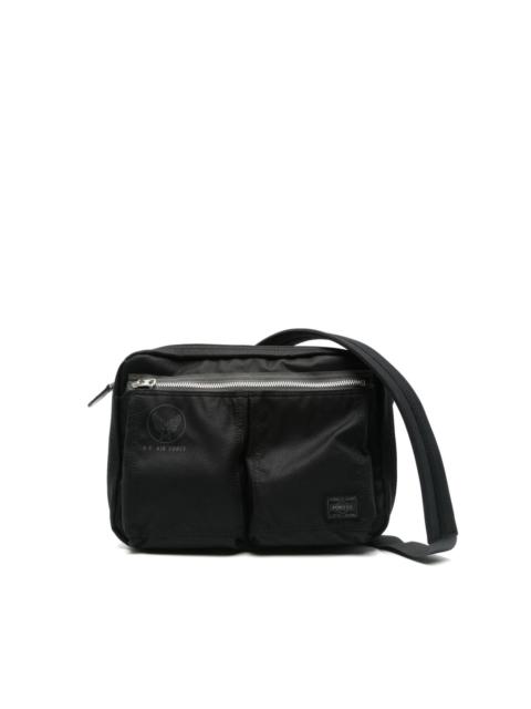 PORTER double-compartment messenger bag | REVERSIBLE