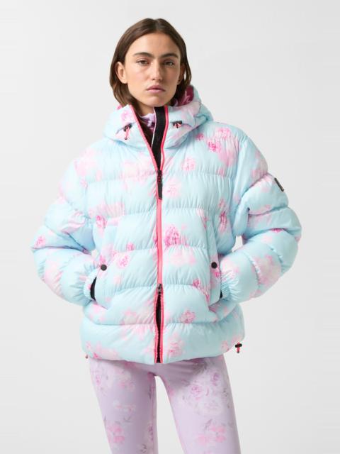 BOGNER Rosetta Quilted jacket in Light blue/Rose | REVERSIBLE