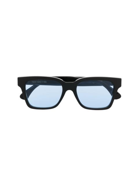 RETROSUPERFUTURE square-frame logo sunglasses | REVERSIBLE