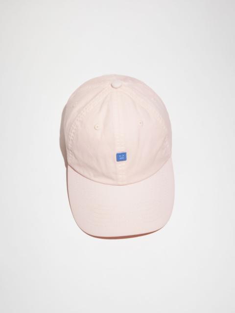 Acne Studios Cotton baseball cap - Pastel pink | REVERSIBLE