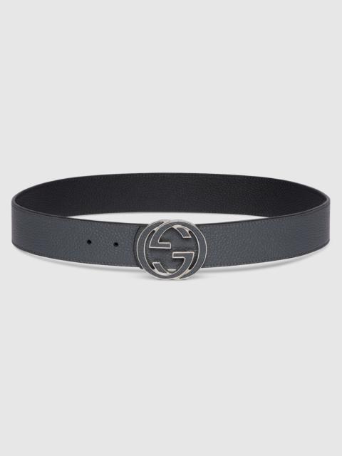 GUCCI Reversible belt with Interlocking G buckle | REVERSIBLE