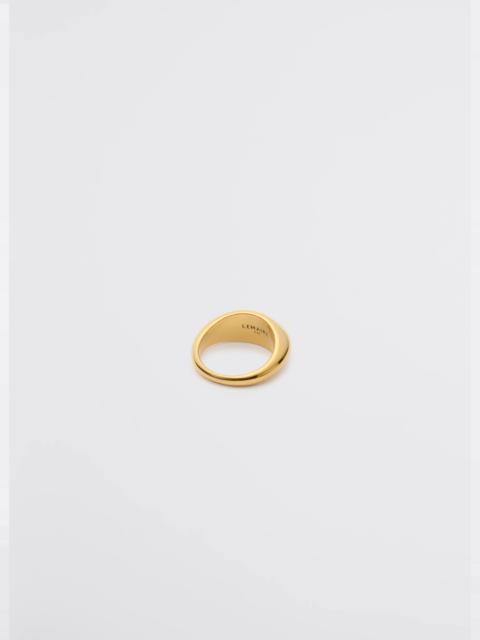Lemaire CHUNKY DROP RING | REVERSIBLE