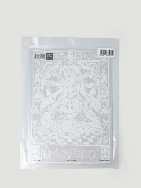 prototypes Proto Prints Angry T-Shirt | REVERSIBLE