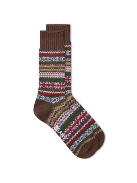 BEAMS PLUS Beams Plus Fair Isle Sock | REVERSIBLE