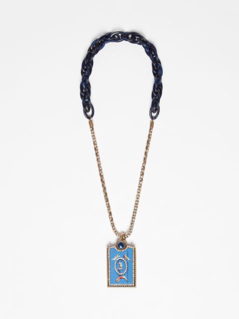 Max Mara TANDEM Pendant Necklace | REVERSIBLE