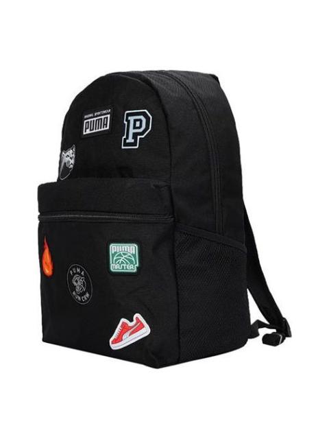 PUMA PUMA Patch Backpack 'Black' 078561-01 | REVERSIBLE
