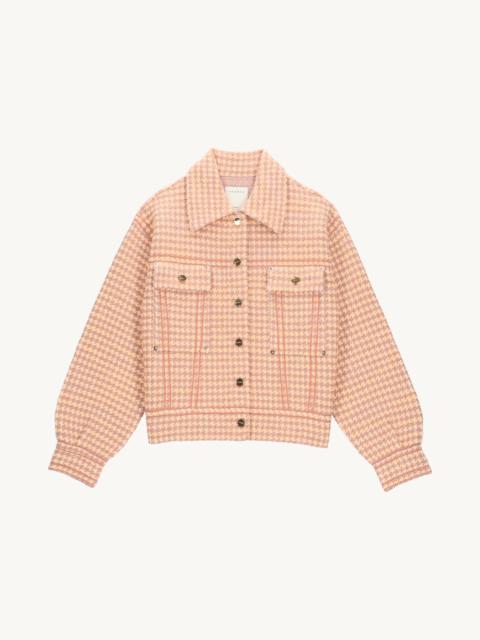 Sandro Tweed coatigan | REVERSIBLE