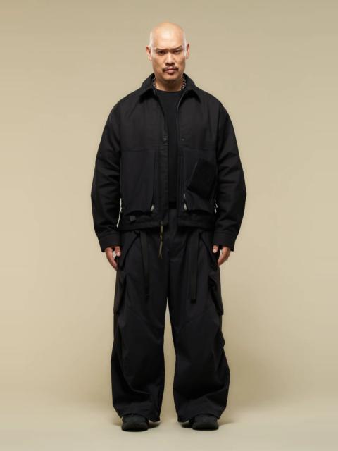 ACRONYM J121A-KI Cotton Jacket Black | REVERSIBLE