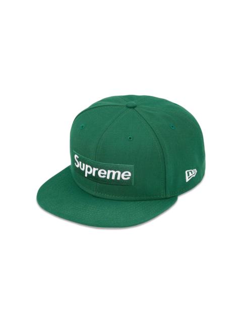 Supreme Supreme Money Box Logo New Era 'Dark Green' | REVERSIBLE