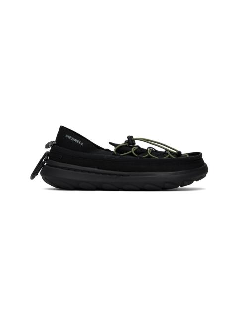 MERRELL 1TRL Black Hut Moc 2 Packable Zip Off Sneakers | REVERSIBLE