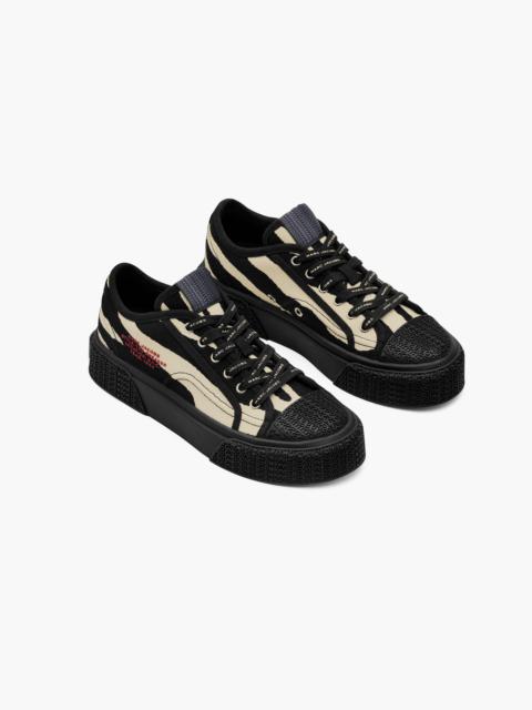 Marc Jacobs THE ZEBRA CANVAS SNEAKER | REVERSIBLE