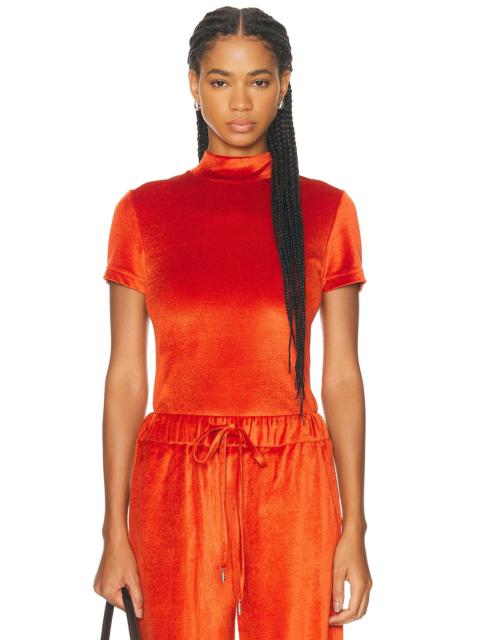 GABRIELA HEARST Vik Mockneck Tee | REVERSIBLE