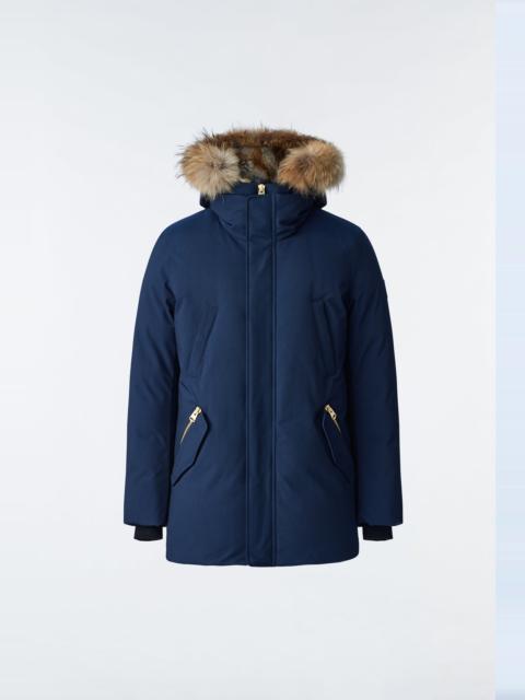 MACKAGE EDWARD 2-in-1 down parka with hooded bib and natural fur for ...