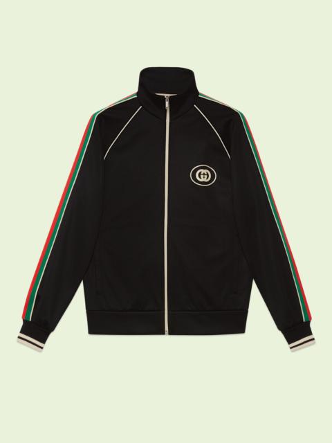 GUCCI Technical jersey zip jacket | REVERSIBLE
