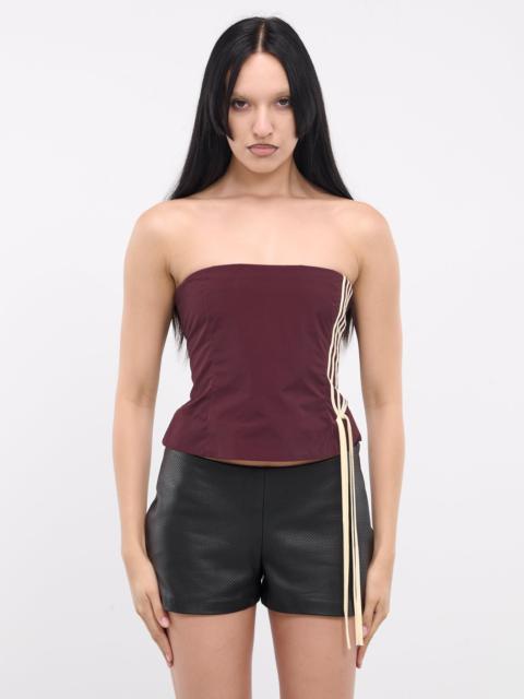 FIDAN NOVRUZOVA Sasha Strapless Top | REVERSIBLE
