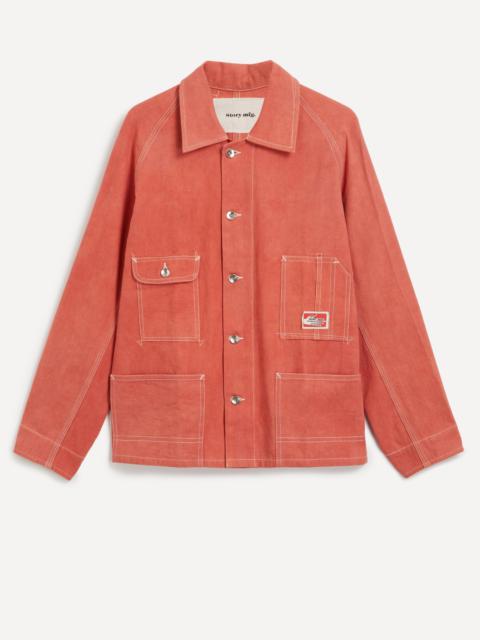 Story mfg. Pinky Railroad Denim Jacket | REVERSIBLE