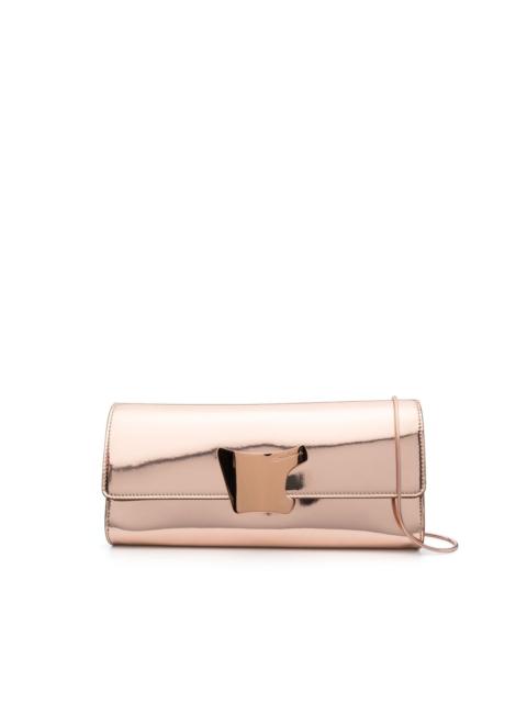 Santoni patent leather cross body bag | REVERSIBLE
