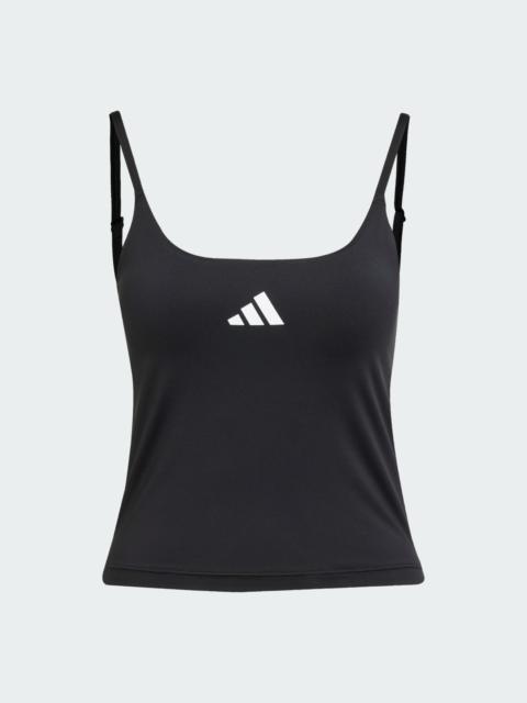 adidas Optime Tank With Integrated Light-Support Bra | REVERSIBLE