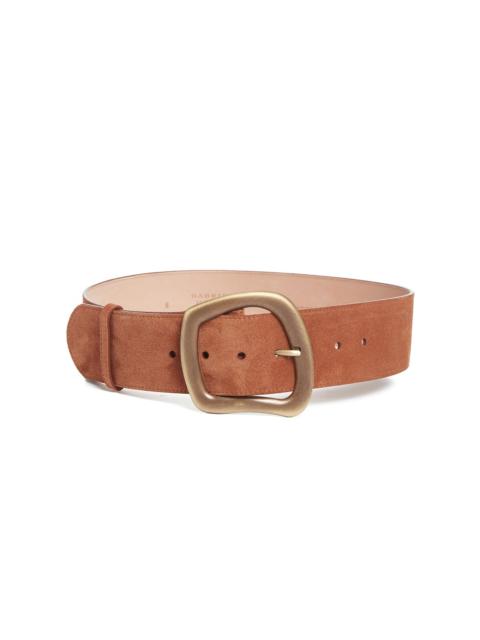 GABRIELA HEARST Large Simone Belt in Suede | REVERSIBLE