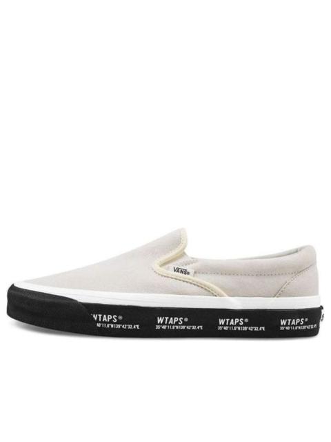 Vans Vans WTAPS x Og Classic Slip-On Lx 'Grey Black' VN0A45JK20F | REVERSIBLE