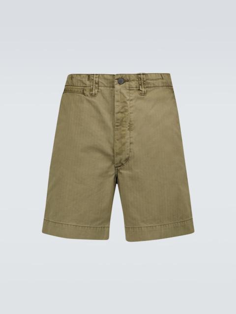 RRL by Ralph Lauren Cotton shorts | REVERSIBLE