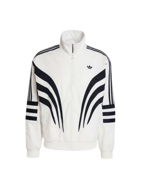 adidas adidas Q3 Atlanta Track Jacket 'White Black' IX6724 | REVERSIBLE