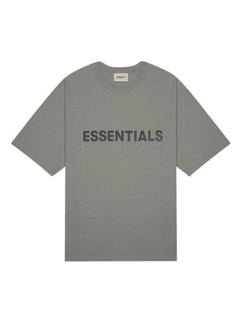 ESSENTIALS Fear of God Essentials SS20 Graphic Logo Gray Flannel ...