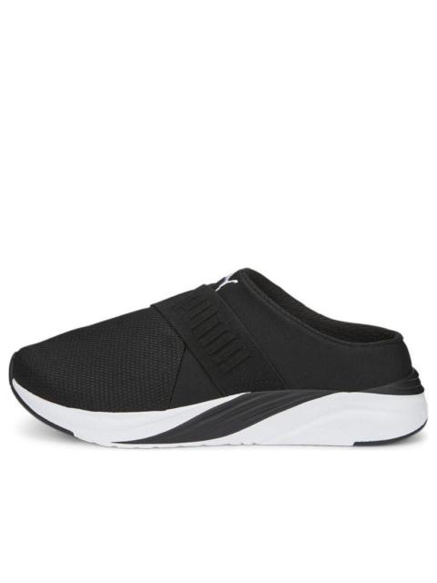 PUMA (WMNS) PUMA Softride Ruby Mule 'Black White' 377064-01 | REVERSIBLE