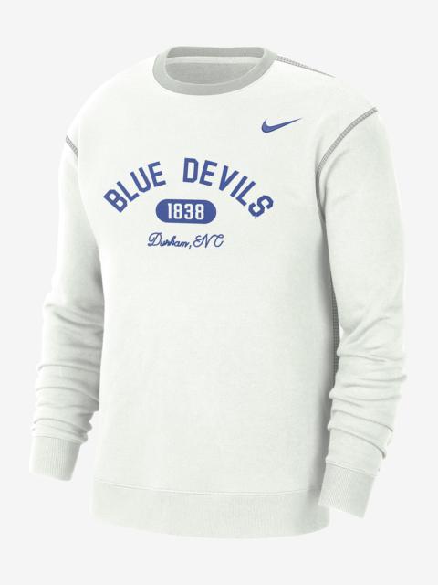 Nike Duke Nike Men's College Crew-Neck Top | REVERSIBLE