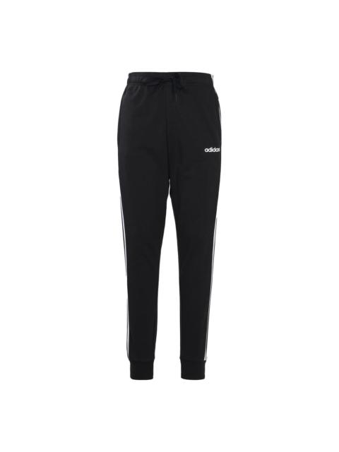 adidas adidas Essentials 3-Stripes Tapered Cuffed Pants Men Black ...