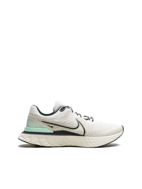 Nike React Infinity Run Flyknit 3 "Phantom/Black/Mint" sneakers ...