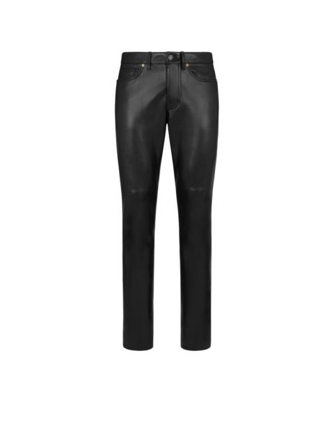 TOM FORD SHINY NAPPA PLONGE JEAN | REVERSIBLE